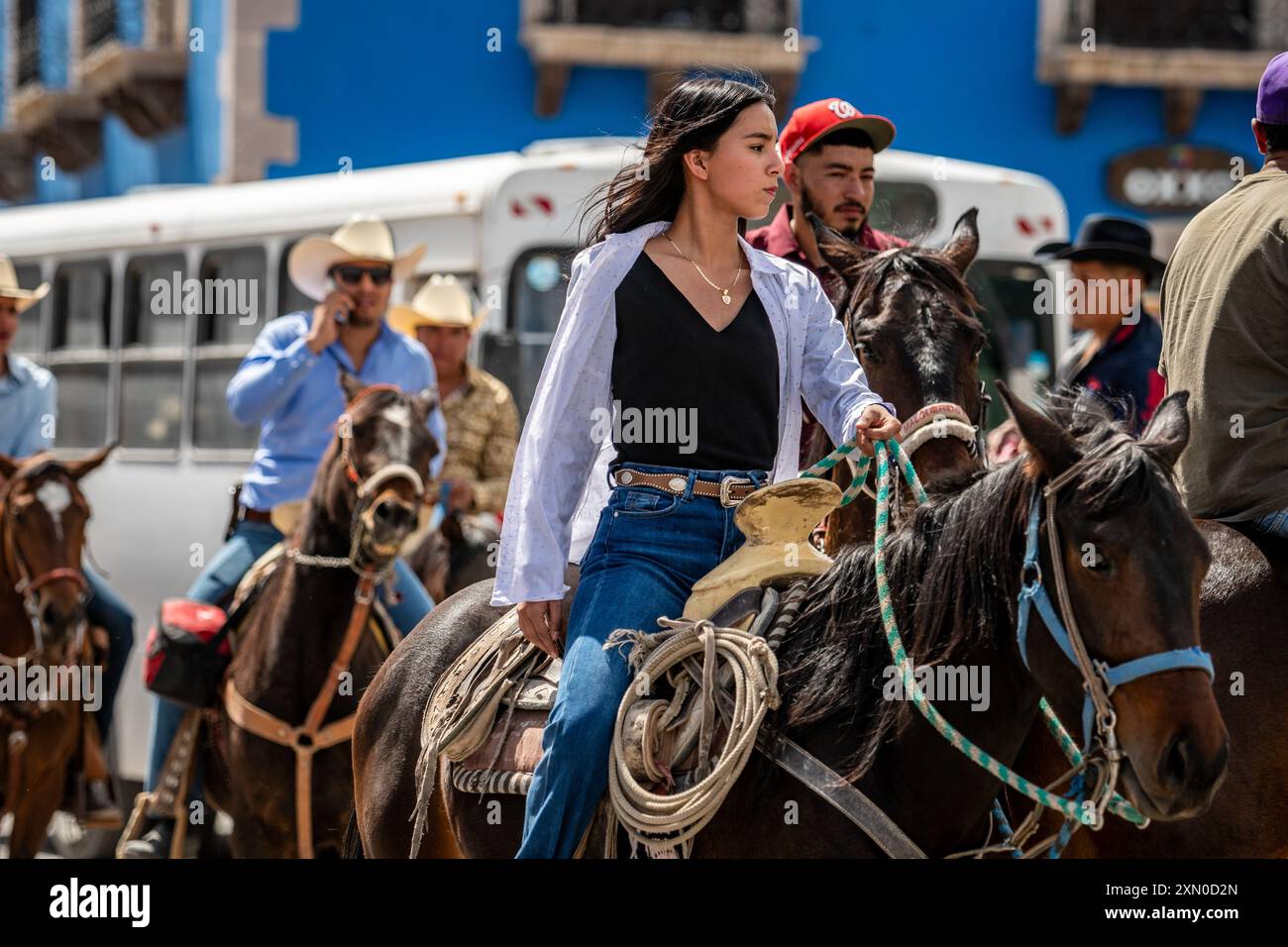 Festival in Mapimi, Mexico Stock Photo - Alamy