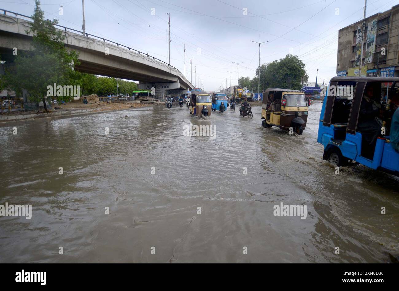 Commuters are facing difficulties in transportation due to stagnant ...