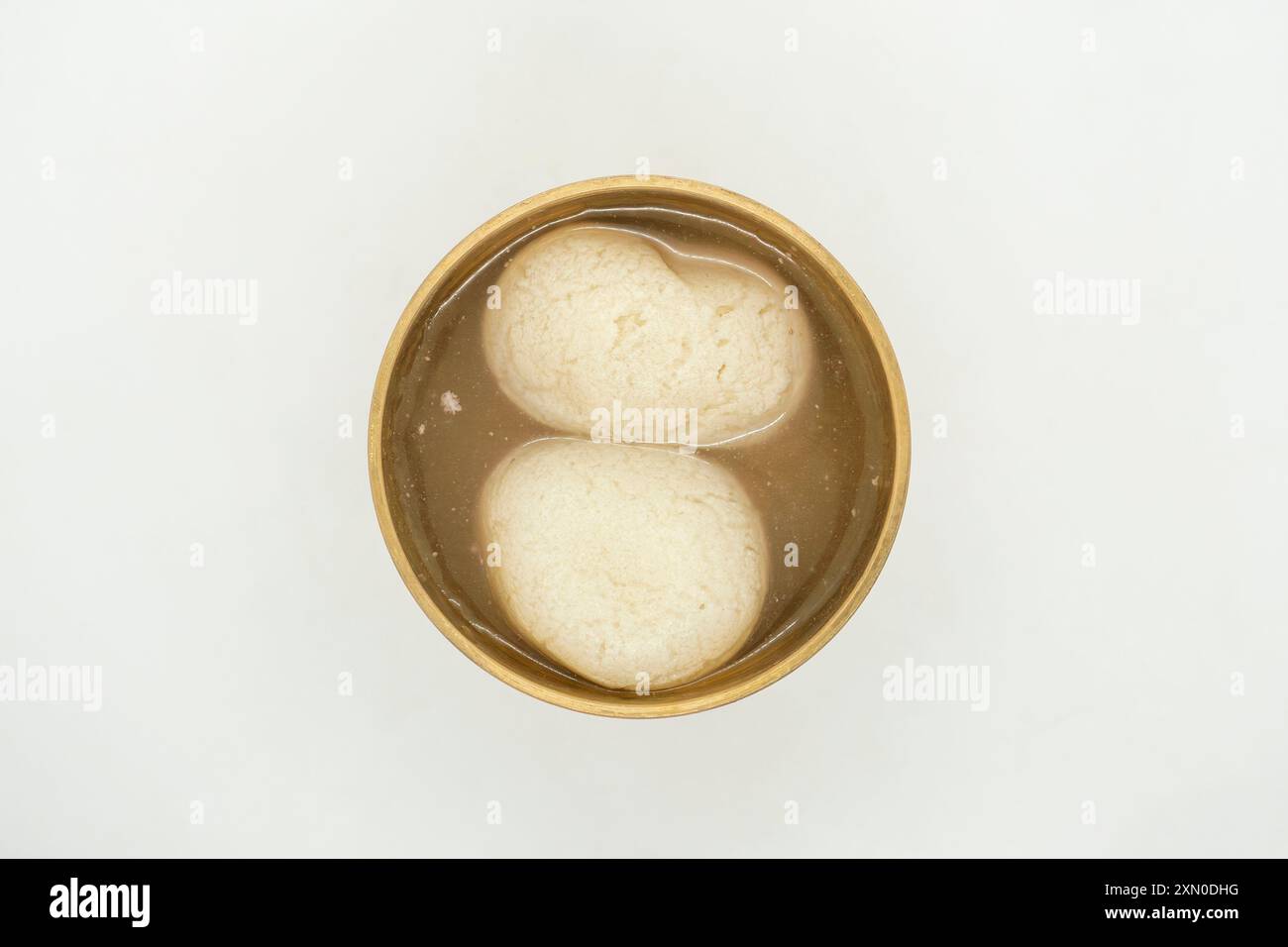 A Bowl of Rasgulla Indian Sweet Cottage Cheese in Syrup for Diwali ...
