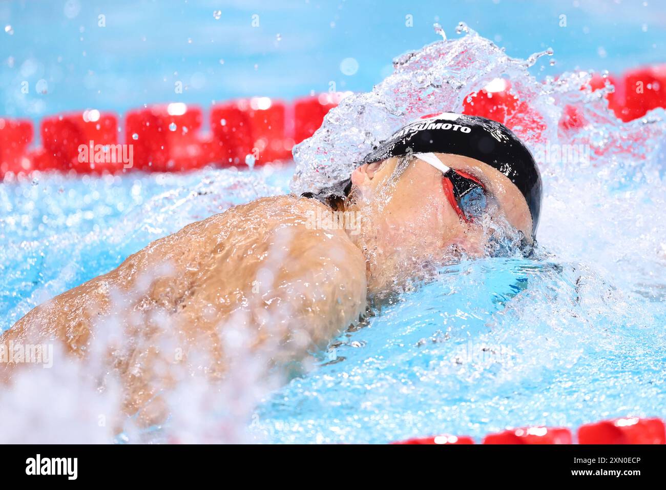 Nanterre, France. 30th July, 2024. Katsuhiro Matsumoto (JPN) Swimming ...