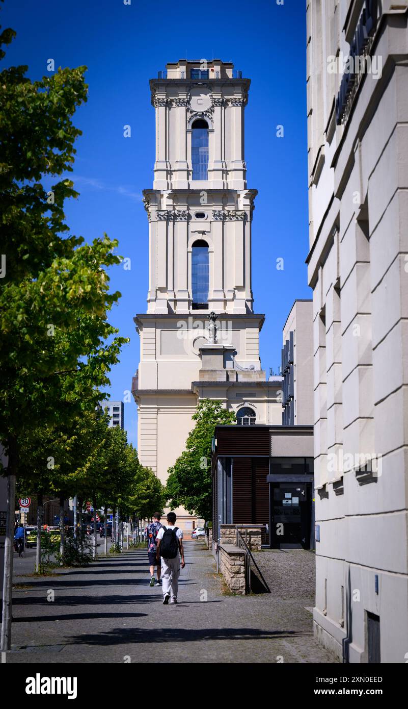 PRODUCTION - 30 July 2024, Brandenburg, Potsdam: The largely rebuilt ...
