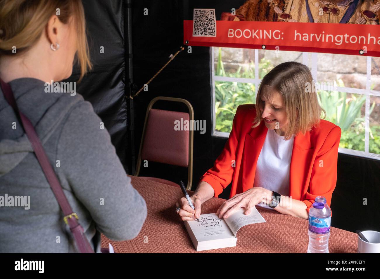 Harvington Hall, Harvington, UK. 27th Jul 2024. Tracy Borman OBE ...