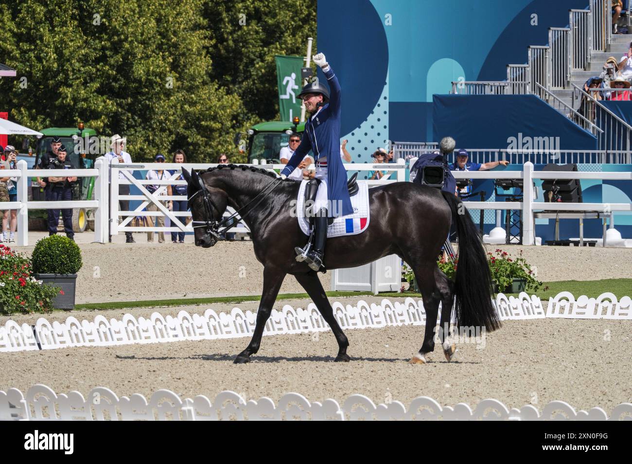 Equestrian, Corentin POTTIER riding GOTILAS DU FEUILLARD (FRA) during ...