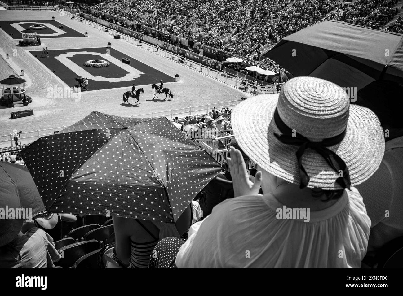 Equestrian, Marcus ORLOB riding JANE during the Dressage Individual ...
