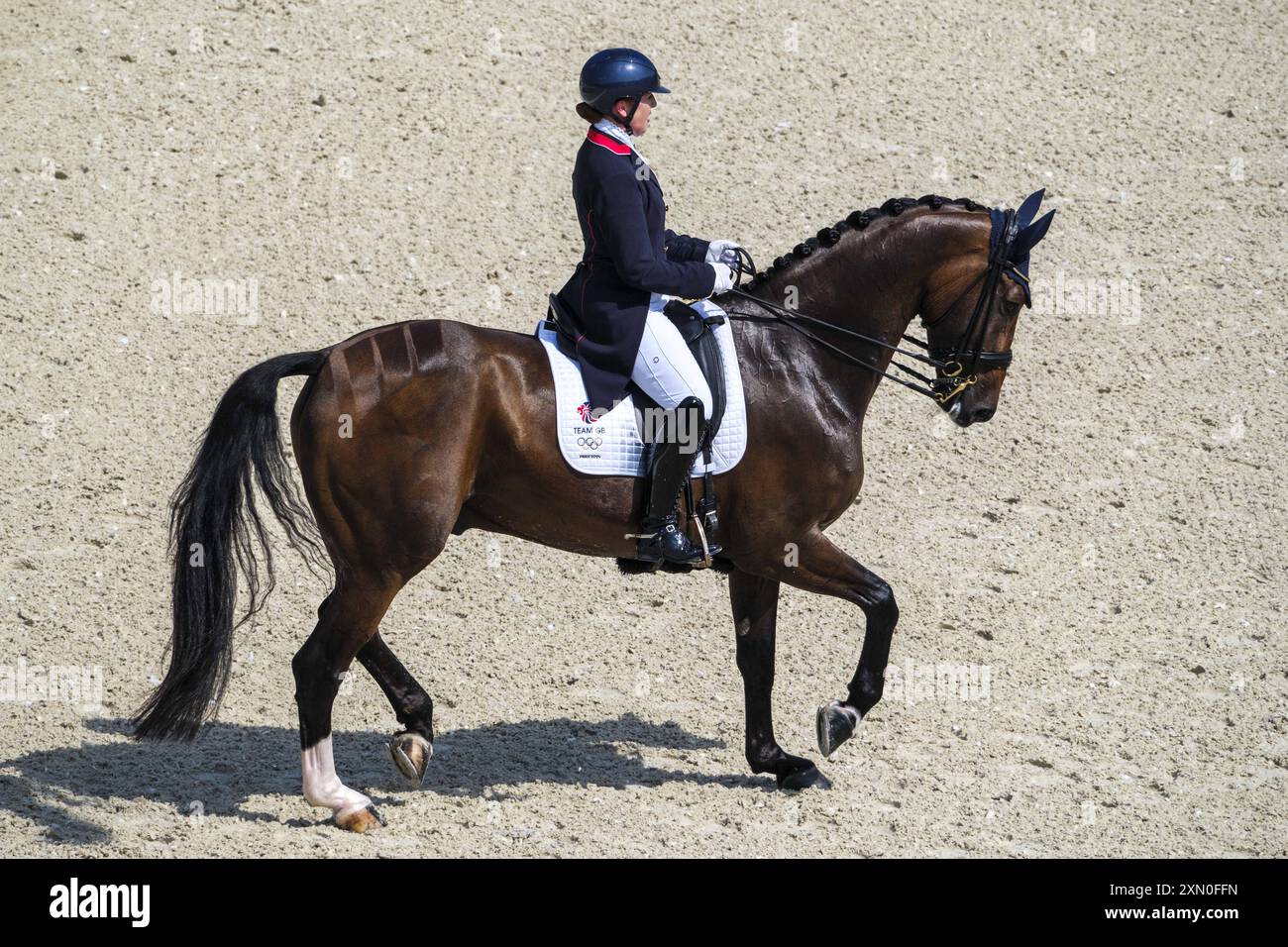 Equestrian, Becky MOODY riding JAGERBOMB during the Dressage Individual ...