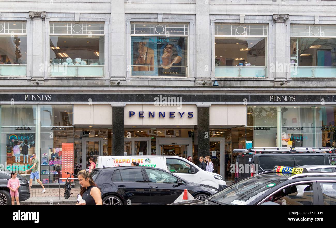 Penneys Department Store Frontage Cork City Ireland Stock Photo - Alamy