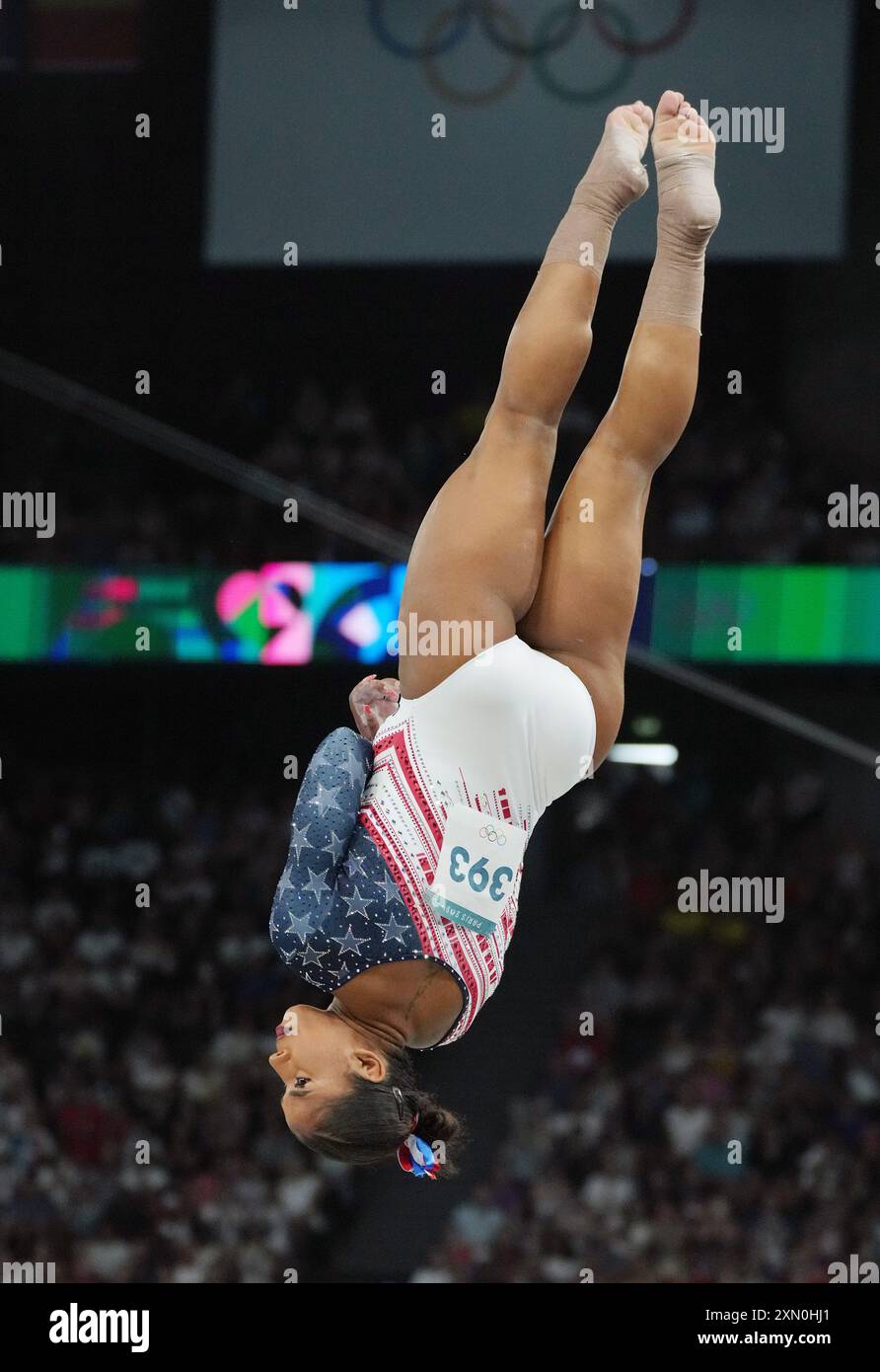 Jordan chiles paris 2024 hi-res stock photography and images - Alamy