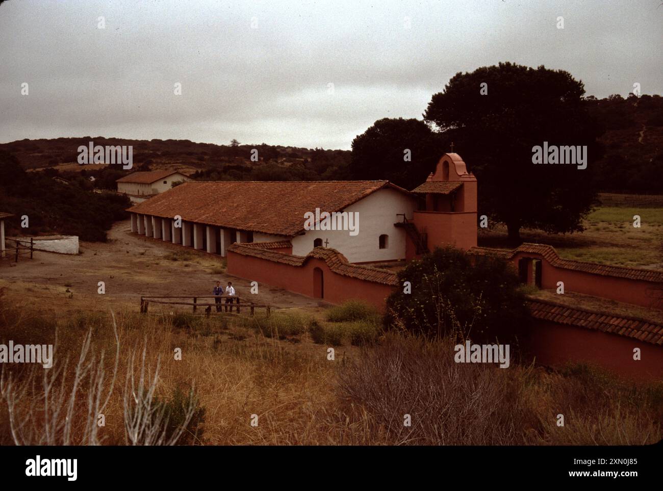 Lompoc, CA. U.S.A. 3/1992. Mission La Purísima Concepción. Founded 1787 ...