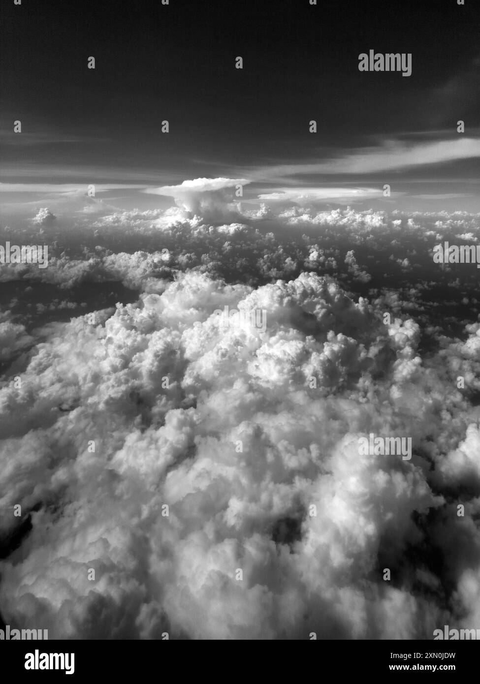 Hills mountains green tropical Black and White Stock Photos & Images ...