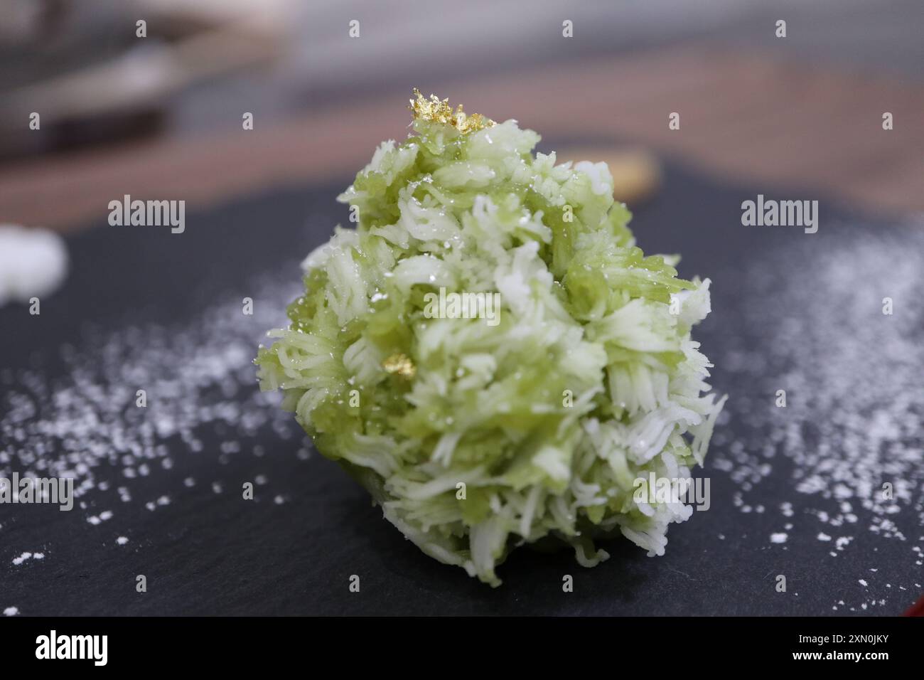 Wagashi (Japanese sweets) in Kyoto, Japan Stock Photo - Alamy