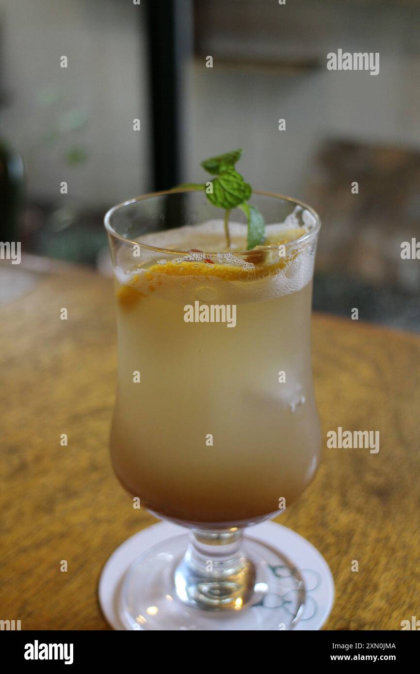 Iced ginger ale in Kyoto, Japan Stock Photo - Alamy