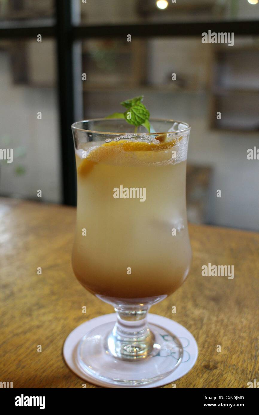 Iced ginger ale in Kyoto, Japan Stock Photo - Alamy