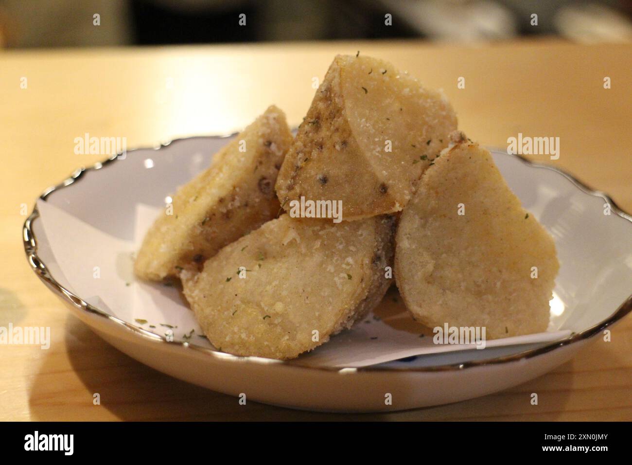 Deep fried yam hi-res stock photography and images - Alamy