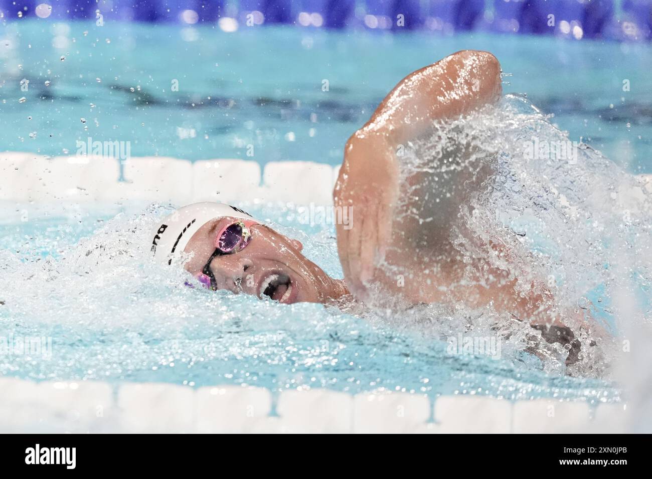 Paris, France. 30th July, 2024. Drew Kibler of USA, at the Men's 4 x ...
