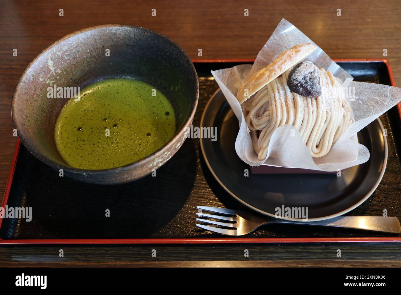 Café mont blanc hi-res stock photography and images - Alamy