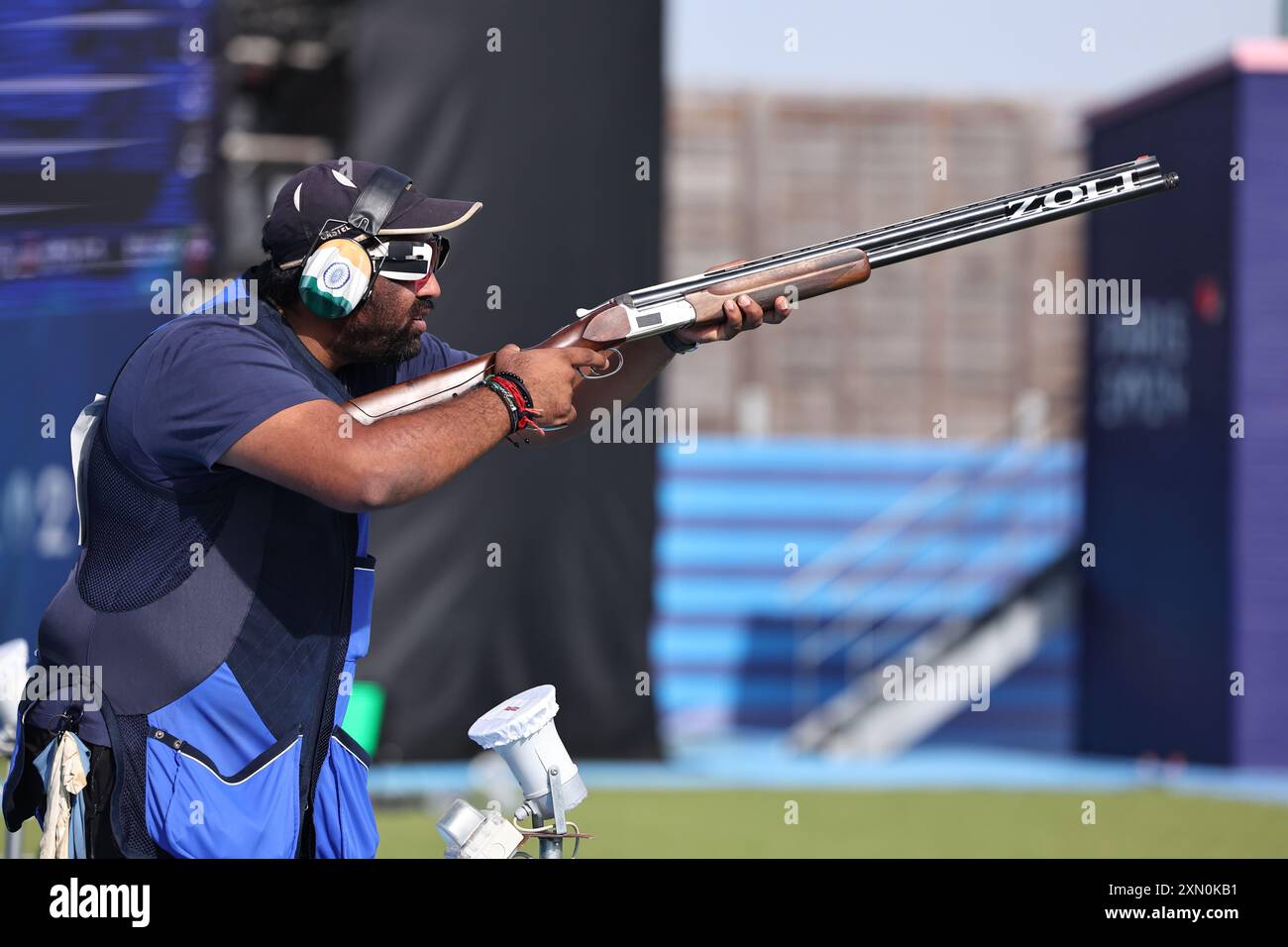 Chateauroux, France. 30th July, 2024. Prithviraj Tondaiman of India ...