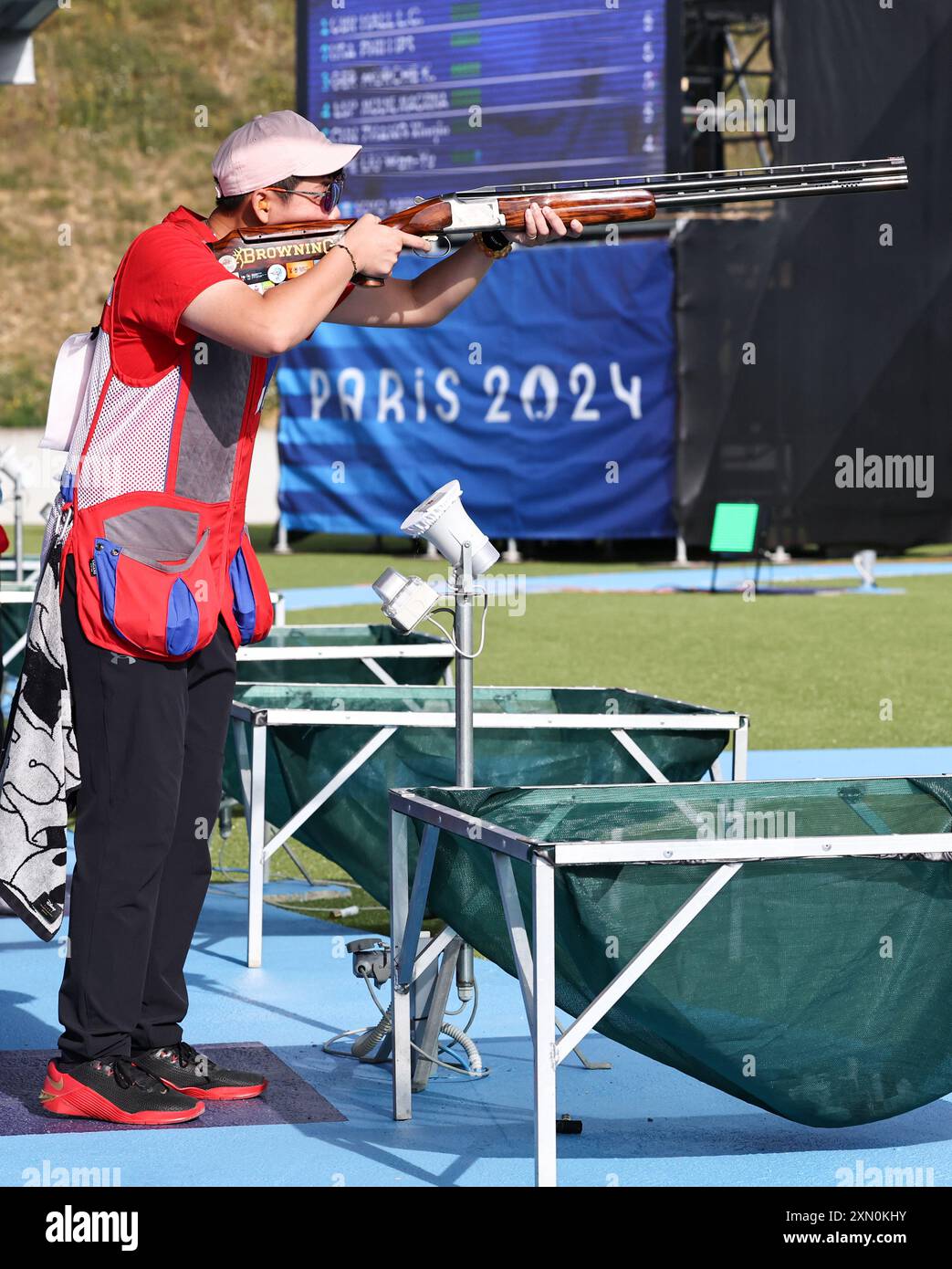 Chateauroux, France. 30th July, 2024. Liu Wan-Yu of Chinese Taipei ...