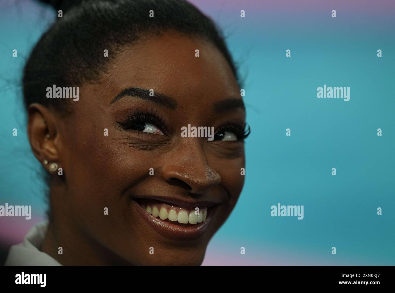 Bercy Arena, Paris, France. 30th July, 2024. SImone Biles (United ...