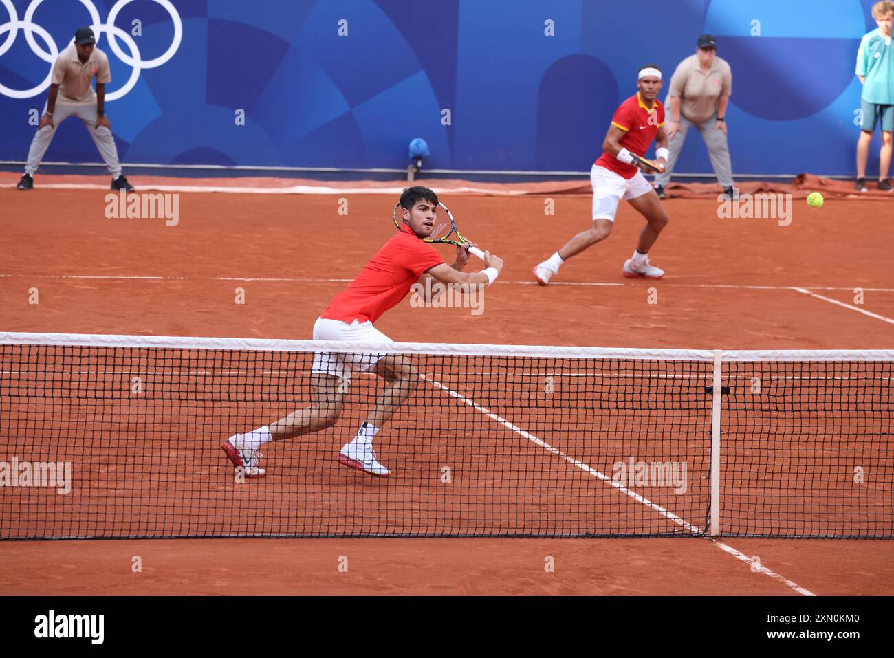 30 July 2024, Paris, France - Paris Olympics: Tennis: Men’s Doubles ...