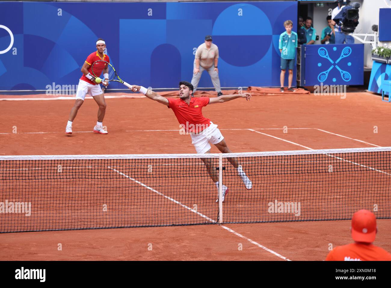 30 July 2024, Paris, France - Paris Olympics: Tennis: Men’s Doubles ...