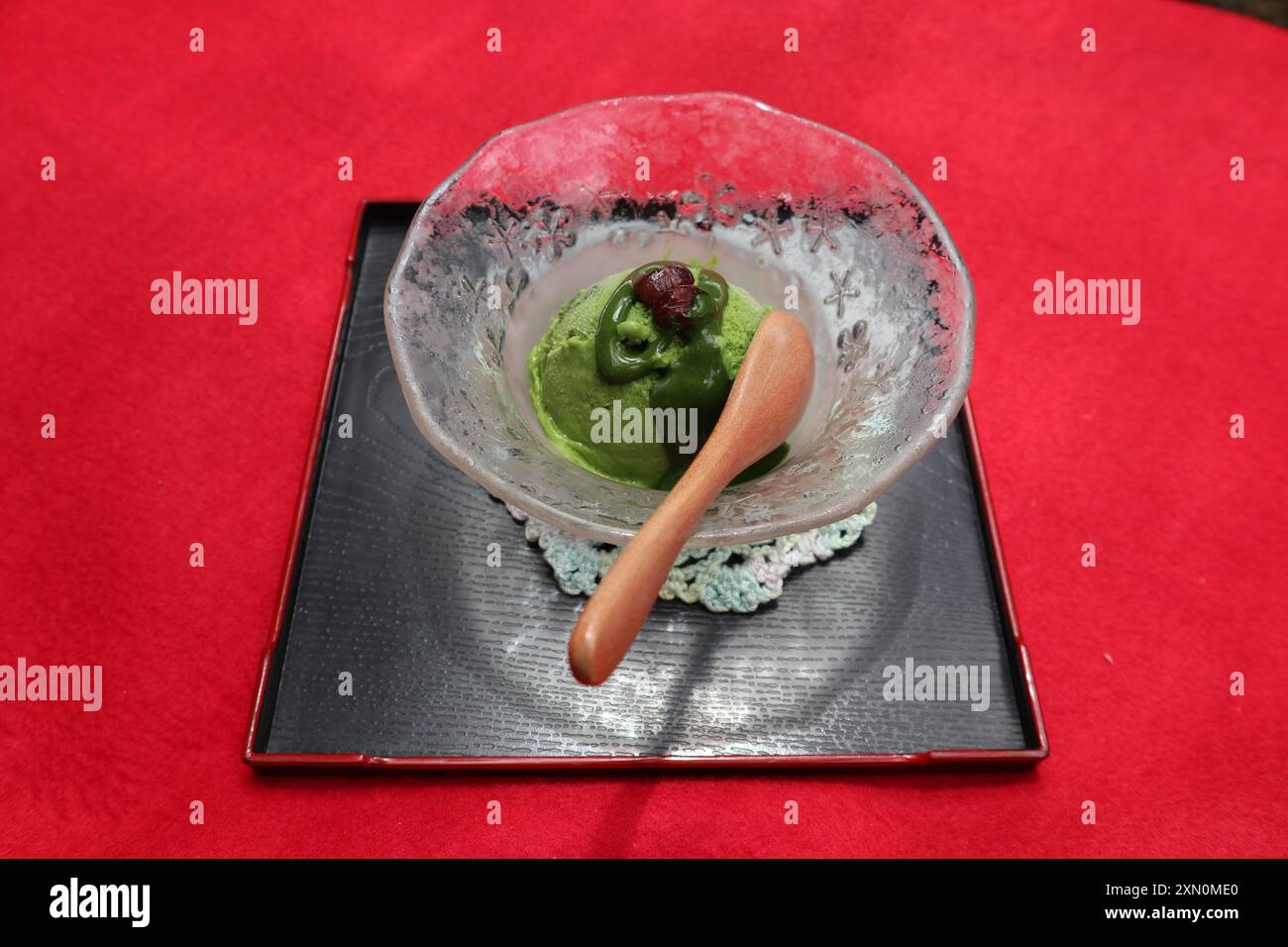 Matcha ice cream in Kyoto, Japan Stock Photo - Alamy