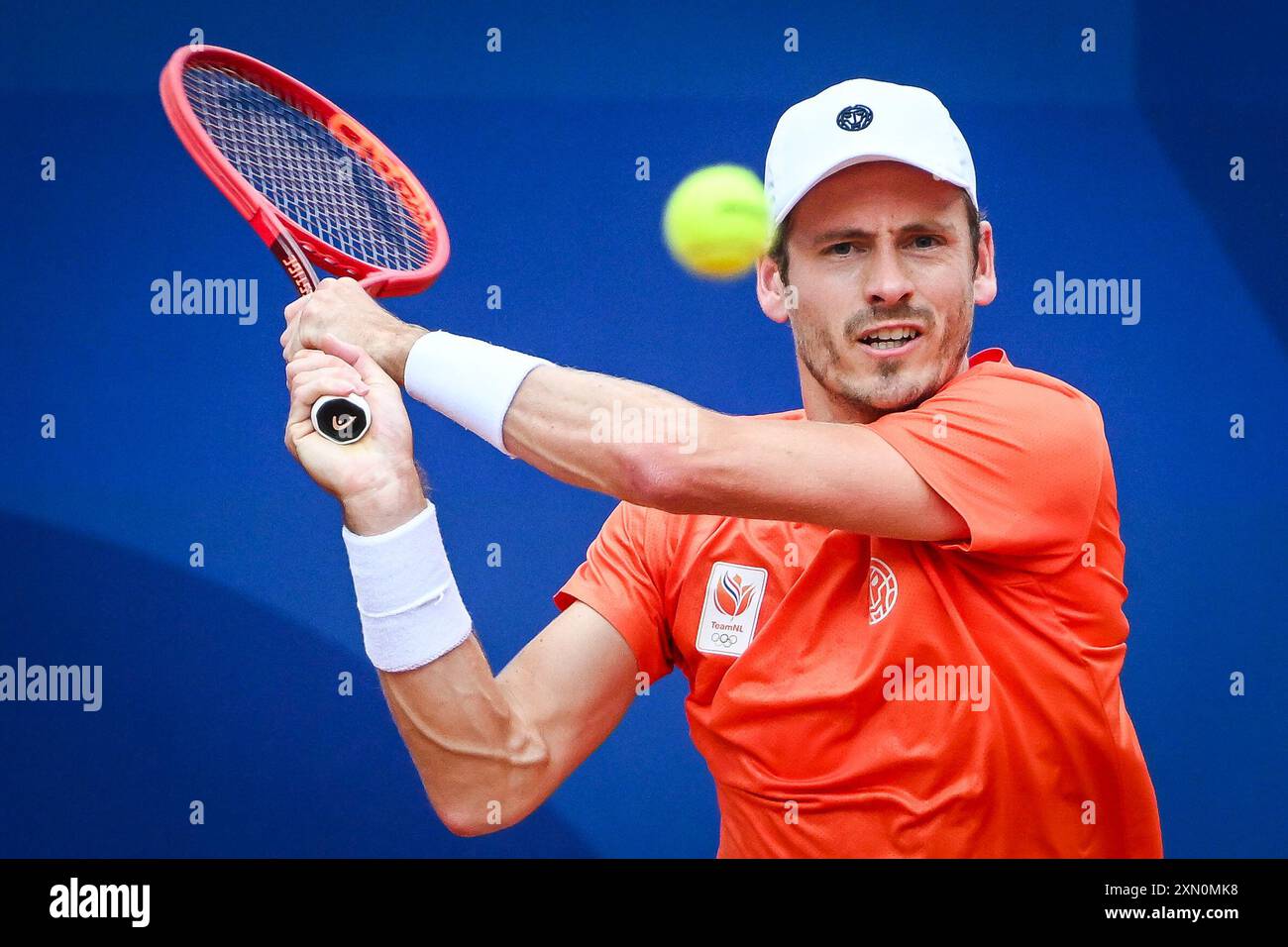 KOOLHOF Wesley of Netherlands during the Tennis match, Olympic Games ...
