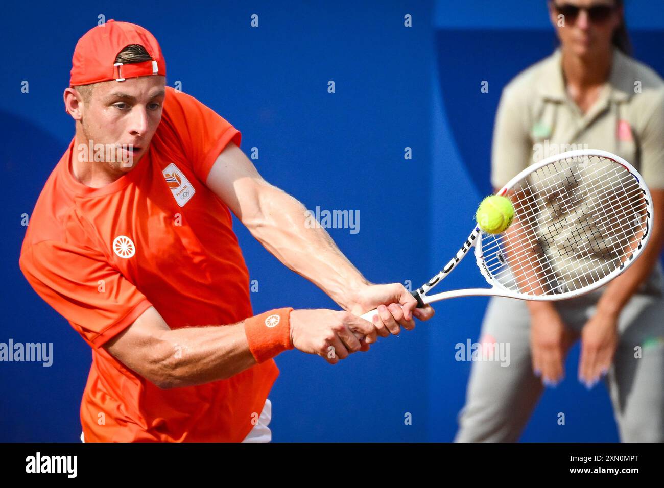 GRIEKSPOOR Tallon of Netherlands during the Tennis match, Olympic Games ...