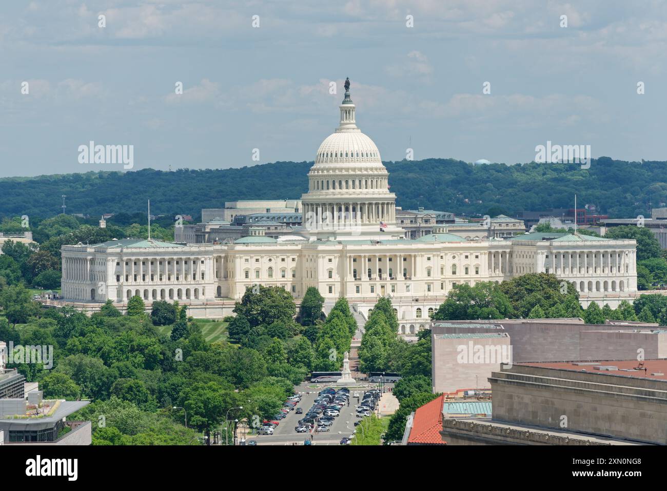 The Capitol building in the capitol of the United States of America ...