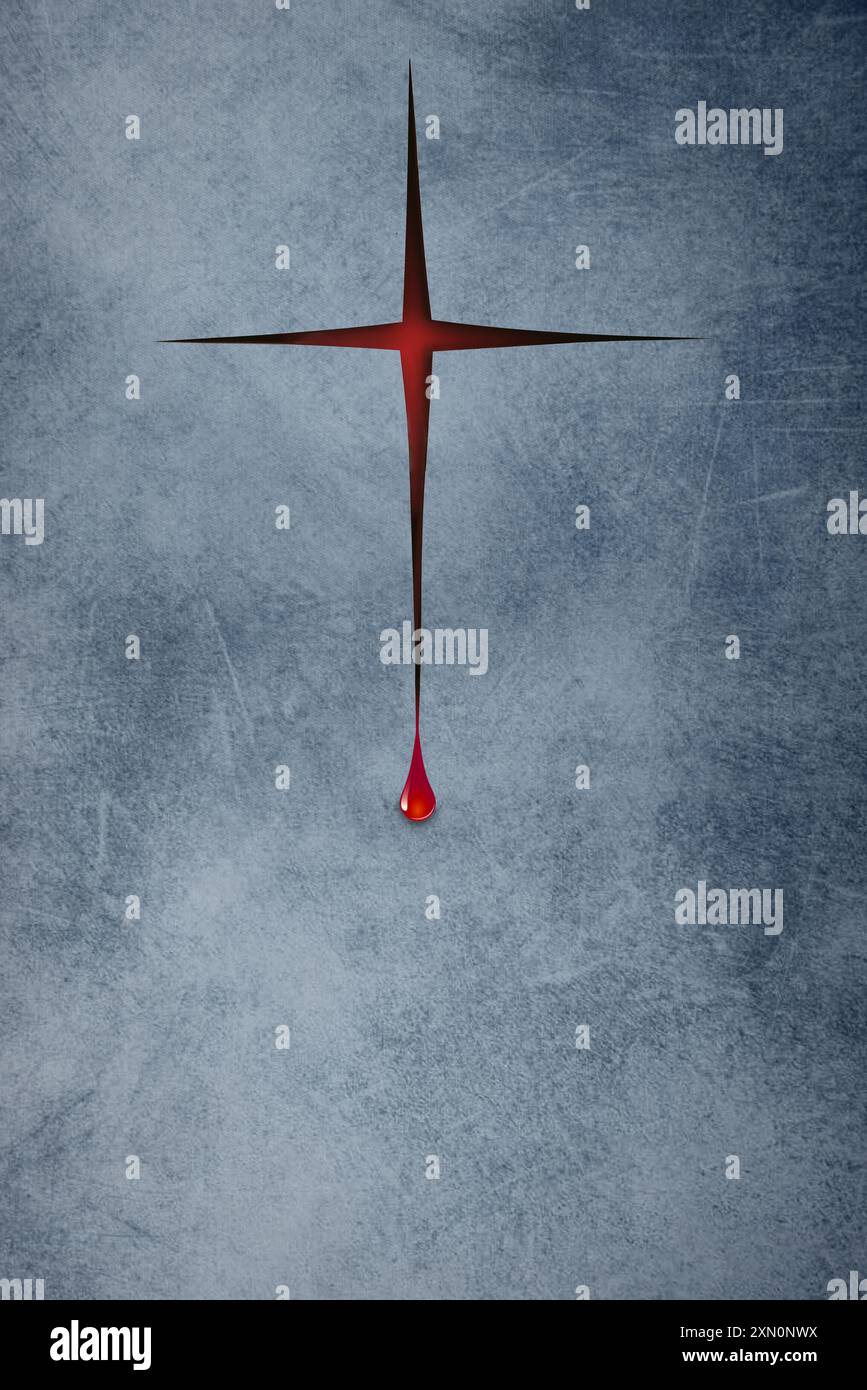 The blood of Christ used in Christian ministry regarding Jesus dying on ...