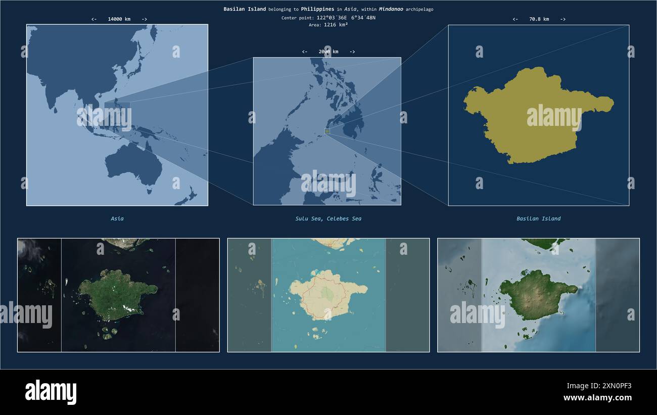 Basilan map hi-res stock photography and images - Alamy