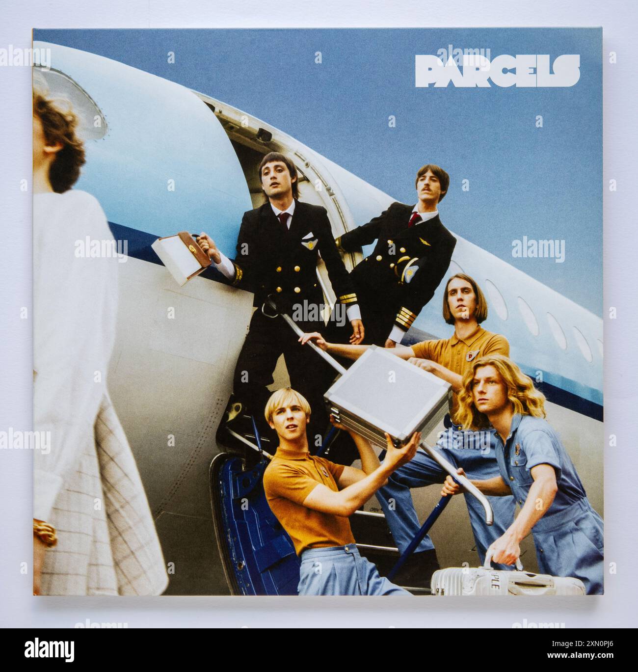 Vinyl LP cover of the self-titled debut album by Parcels, which was ...