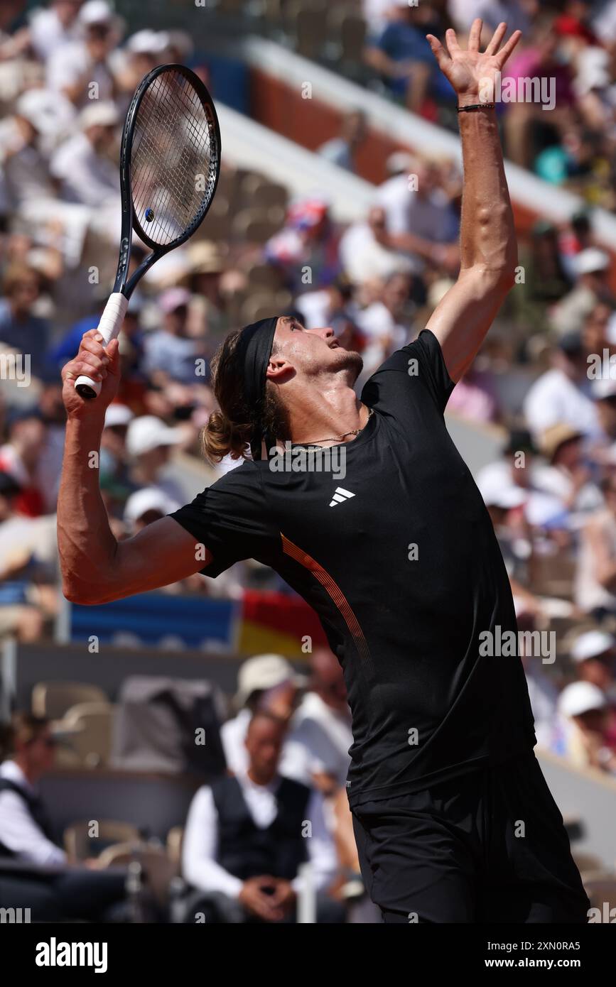 Alexander zverev parisl olympics hi-res stock photography and images ...