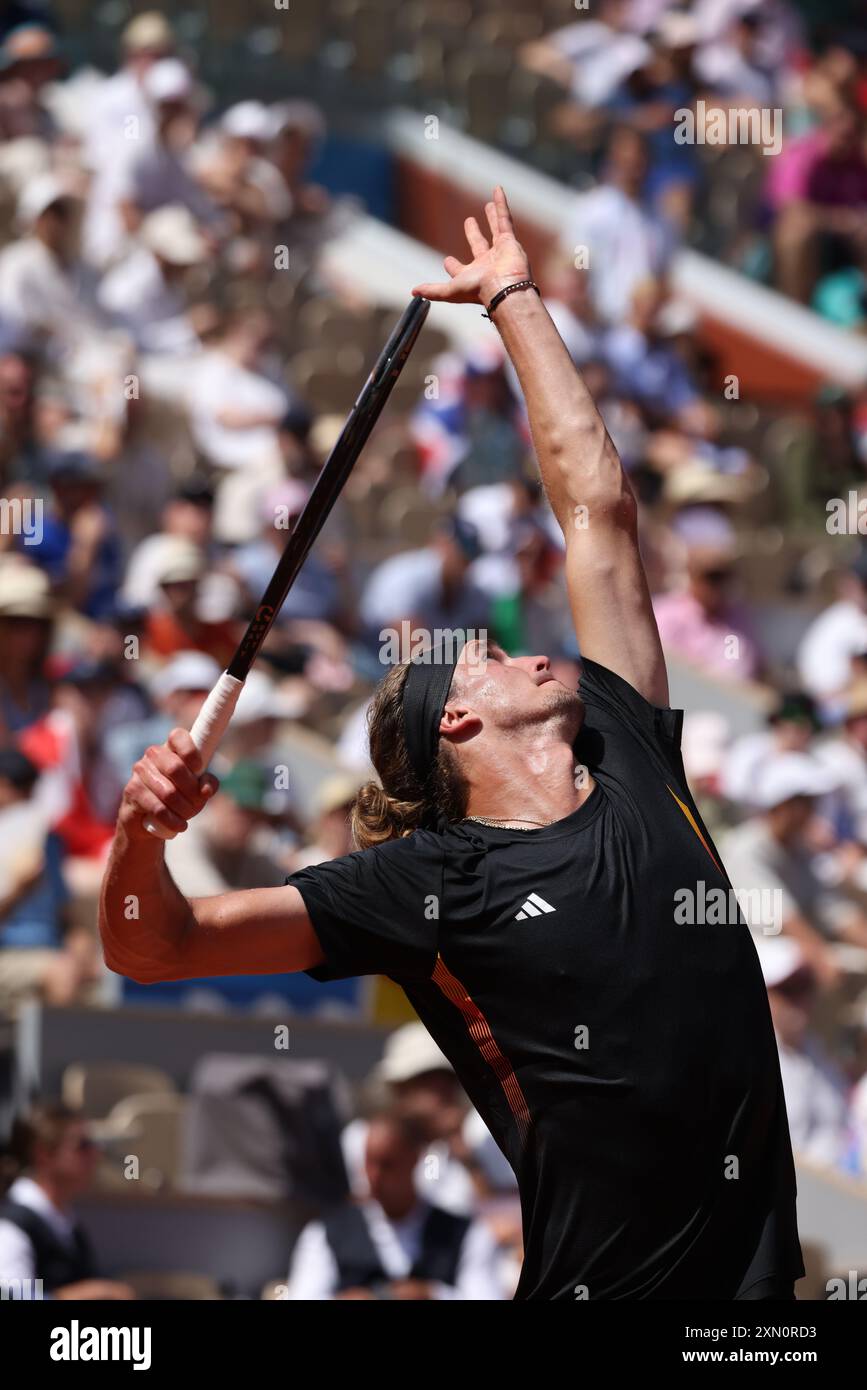 Alexander zverev parisl olympics hi-res stock photography and images ...