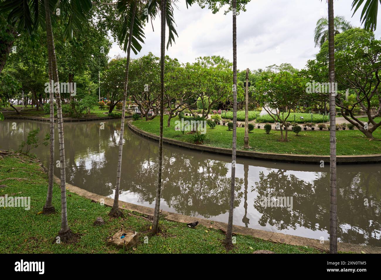 Saranrom Park in Bangkok, Thailand Stock Photo - Alamy