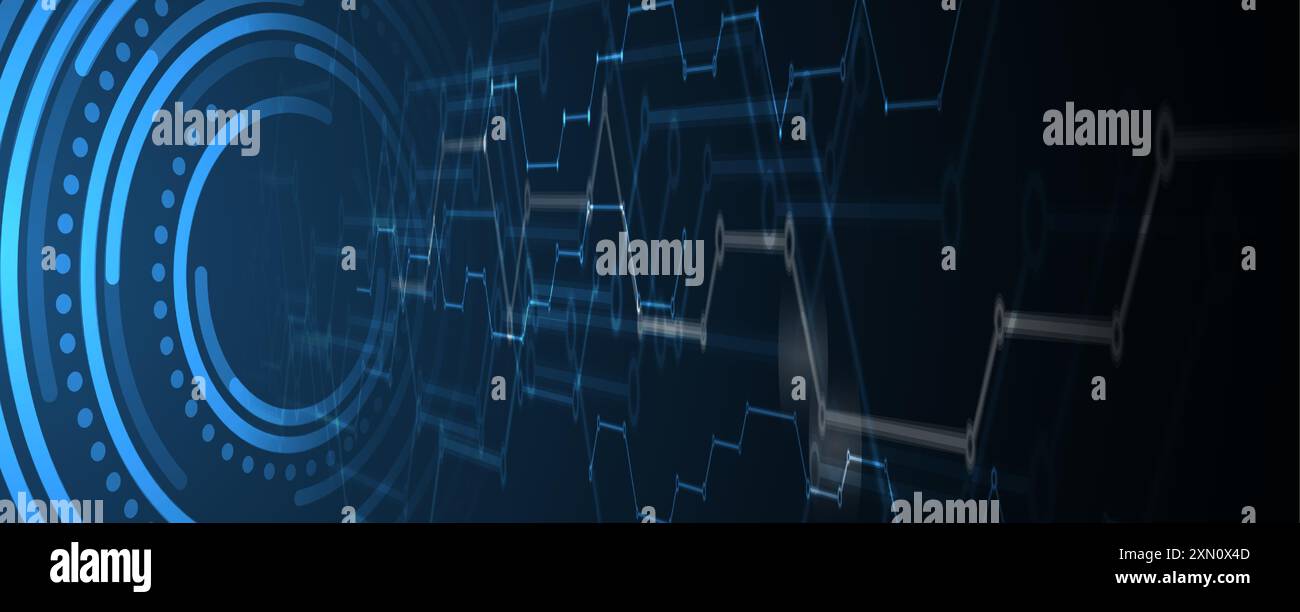 Cyber security. Internet technology concept. Privacy safety technology background. Vector art ...