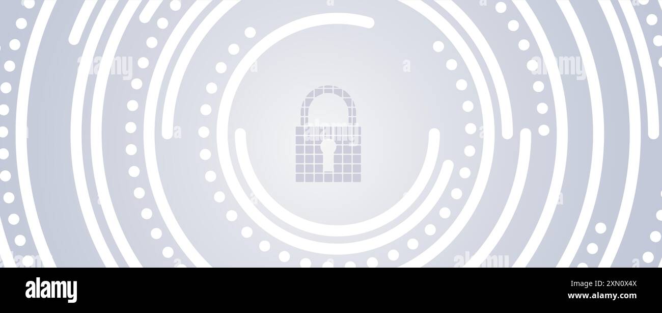 Cyber security. Internet technology concept. Privacy safety technology ...