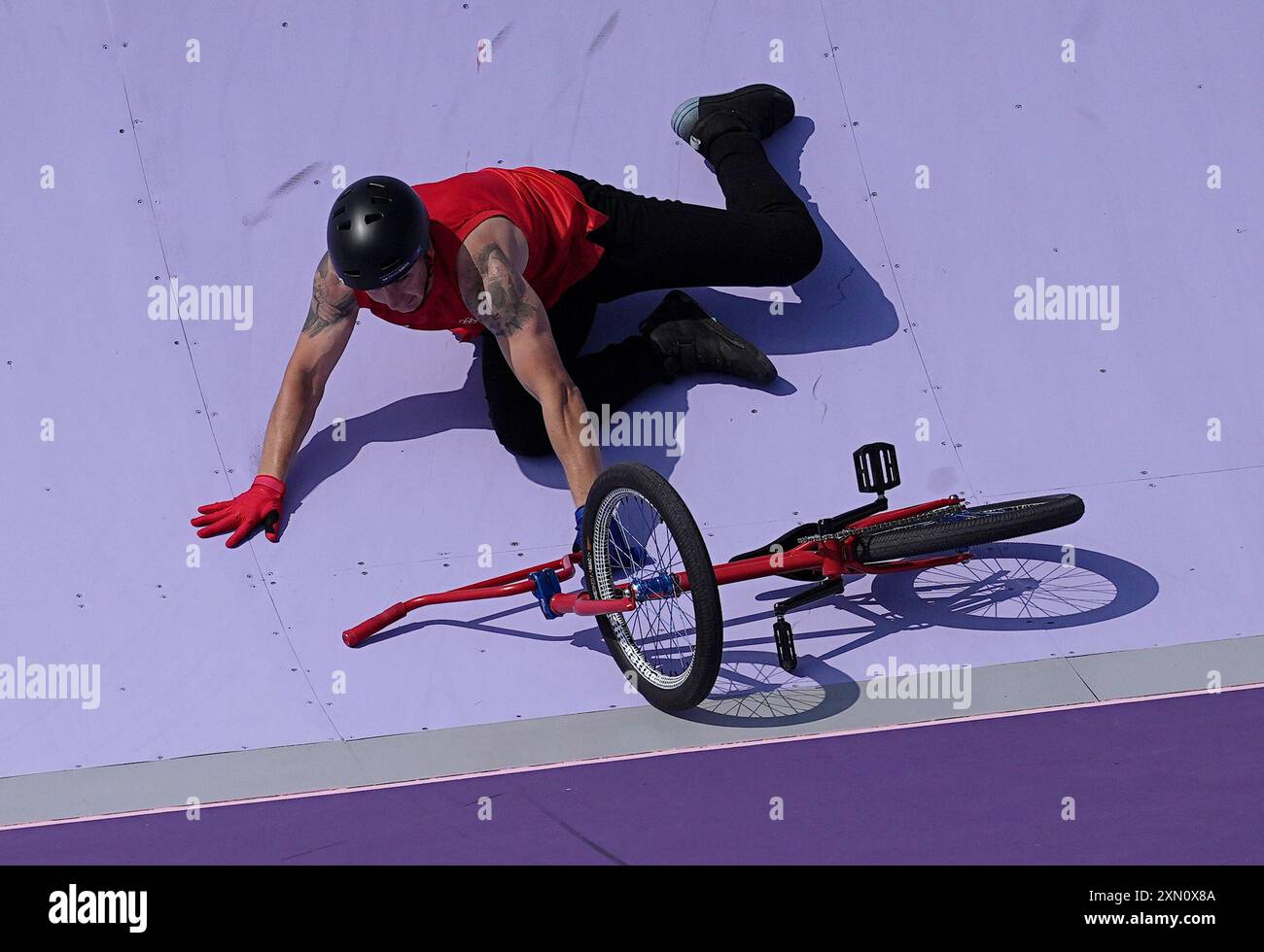Paris, France. 30th July, 2024. Marin Rantes of Croatia competes during ...