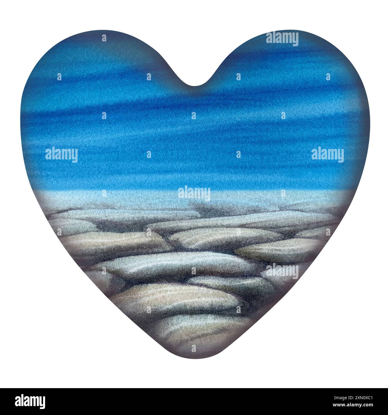 Underwater blue sea Cut Out Stock Images & Pictures - Alamy