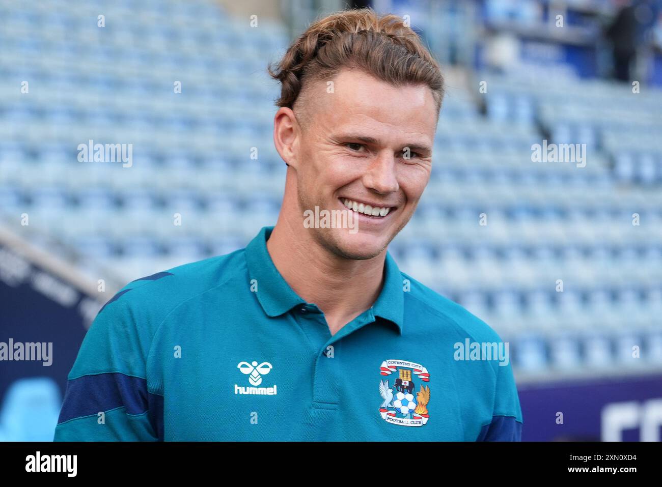 Coventry City goalkeeper Ben Wilson ahead of the pre-season friendly ...