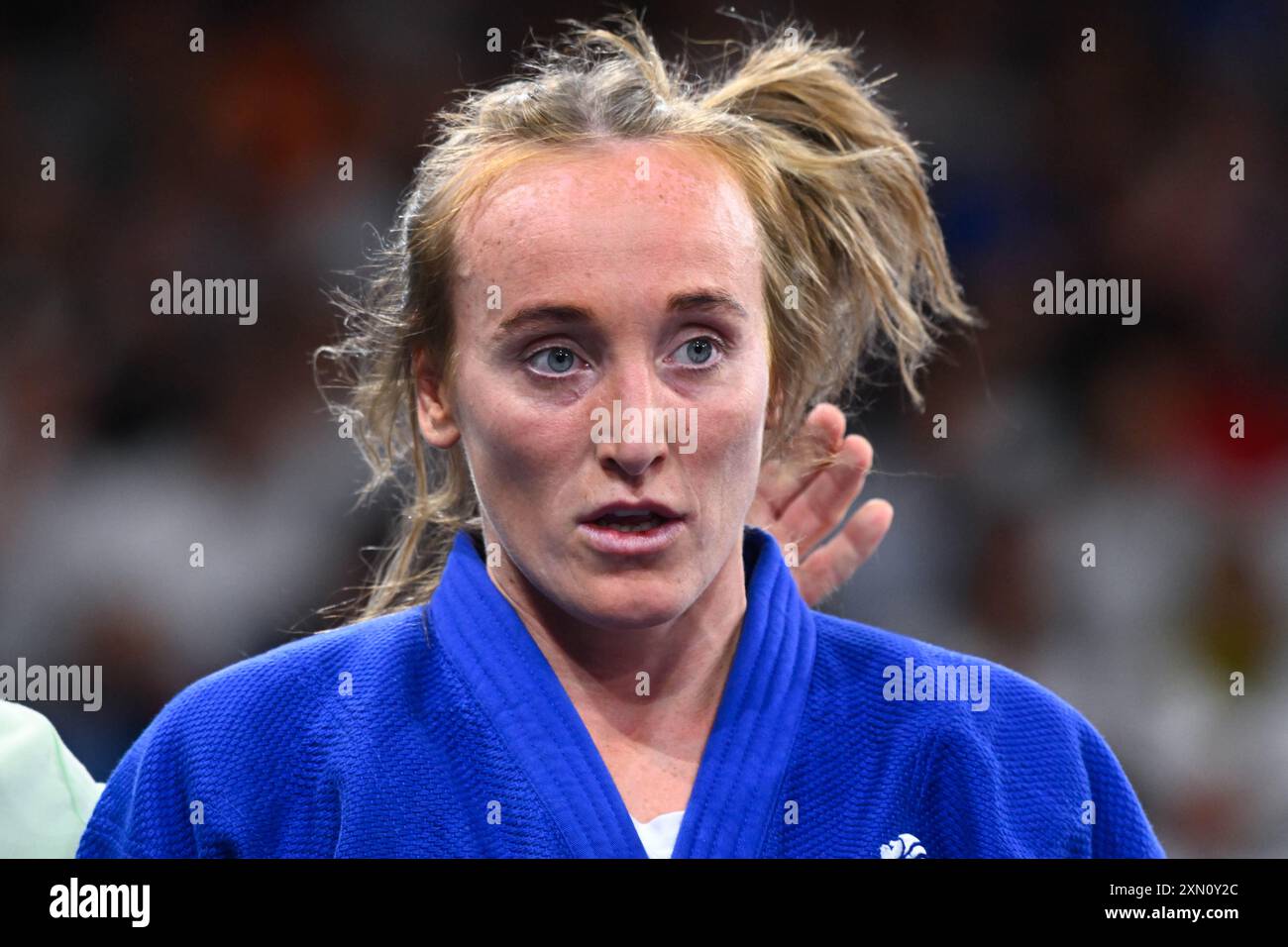 Paris, France. 30th July, 2024. Lucy Renshall ( GBR ), Judo, Women -63 ...