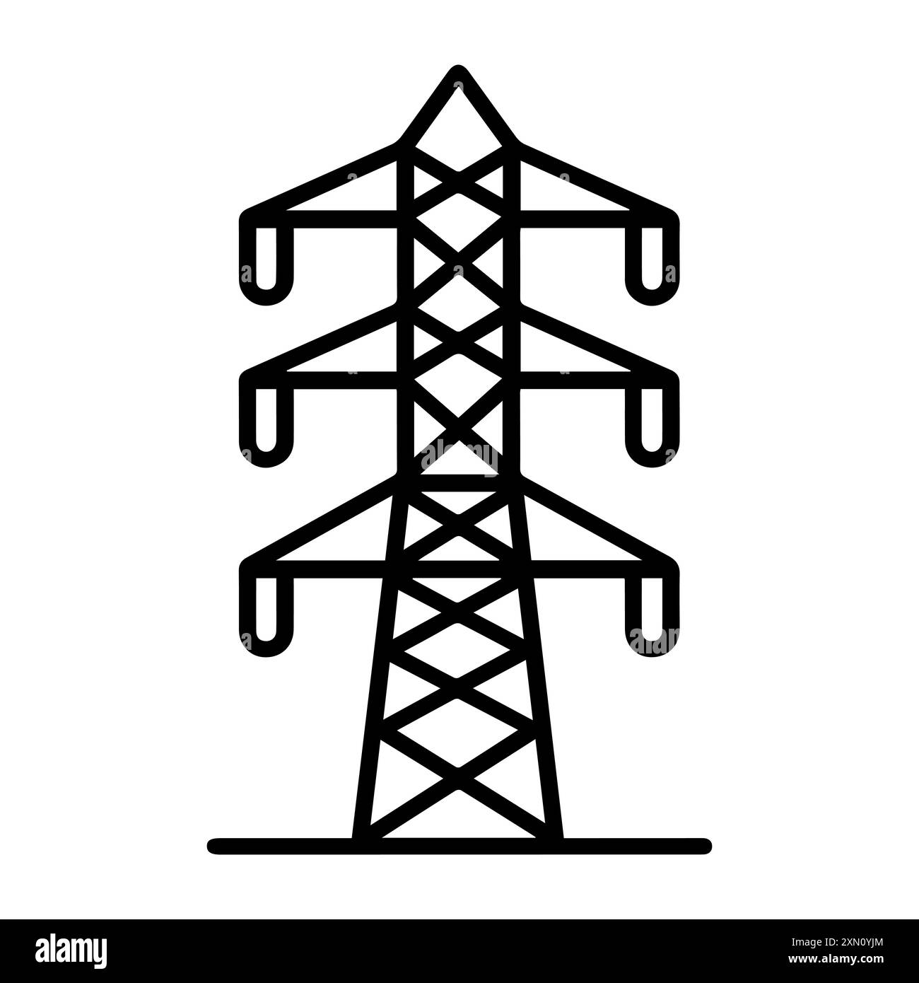 Energy icon or modern line symbol. Vector line art and icon design with ...