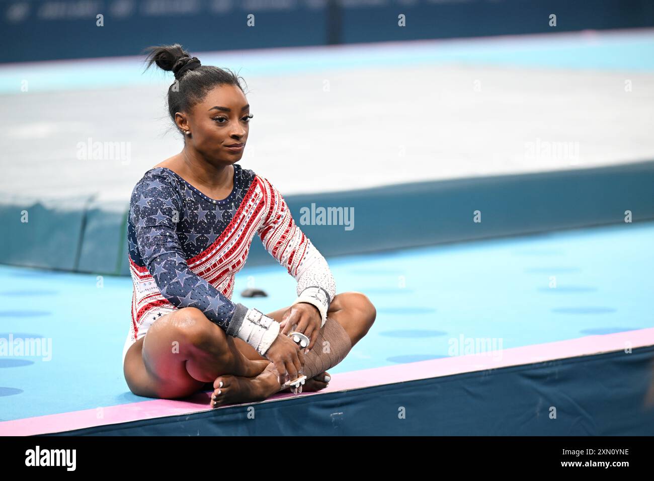 Versailles, France. 30th July, 2024. Olympics, Paris 2024, gymnastics ...