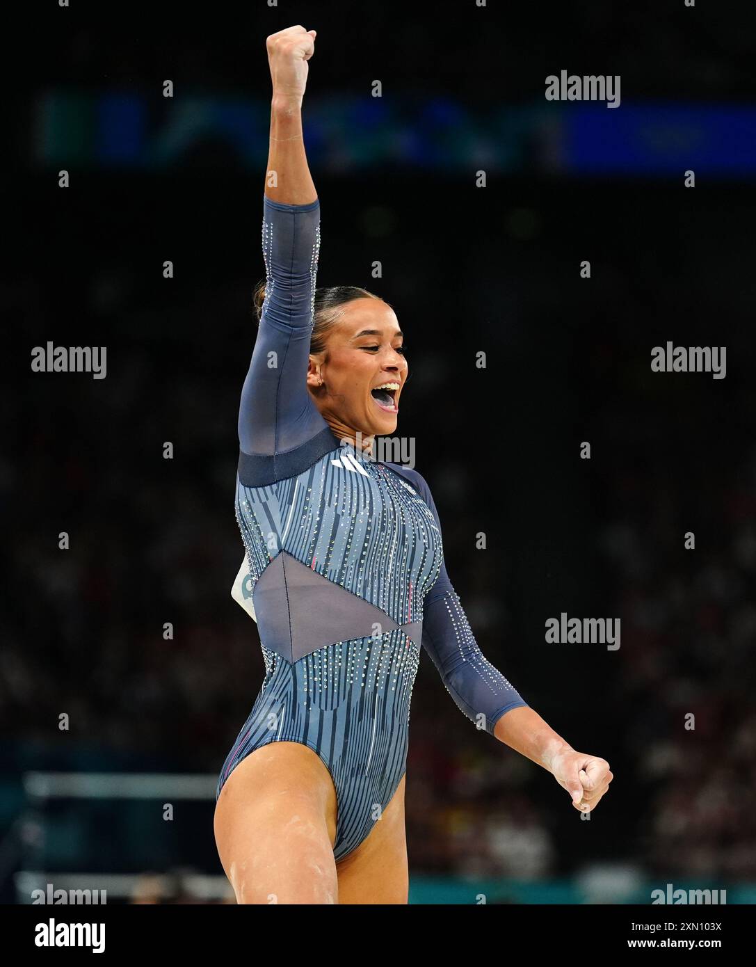 Great Britain's Georgia-Mae Fenton following her performance on the ...