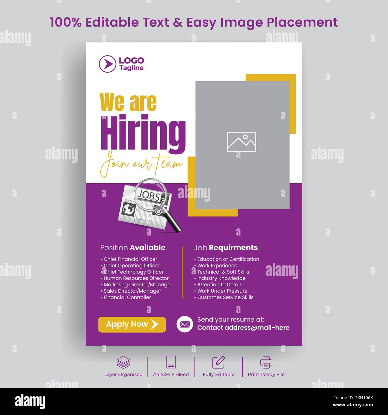 Hiring job print ready flyer or poster editable template. Job Vacancy ... Hiring job print ready flyer or poster editable template. Job Vacancy ...