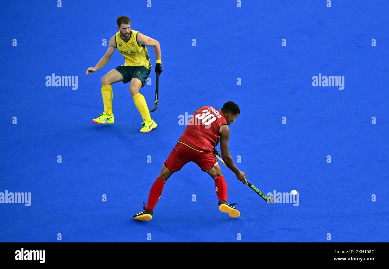 Paris, France. 30th July, 2024. Australia's Joshua Beltz and Belgium's ...