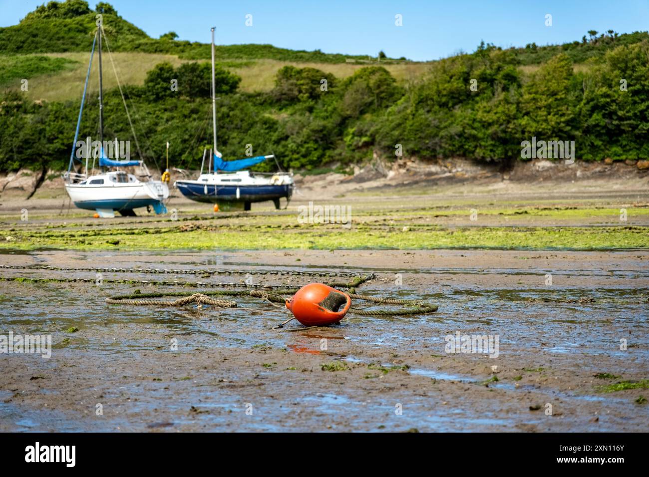 Mooring buoy on the beach hi-res stock photography and images - Alamy