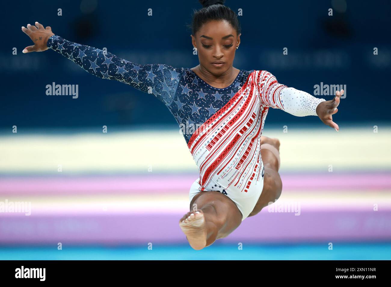 Simone biles paris olympics hi-res stock photography and images - Alamy