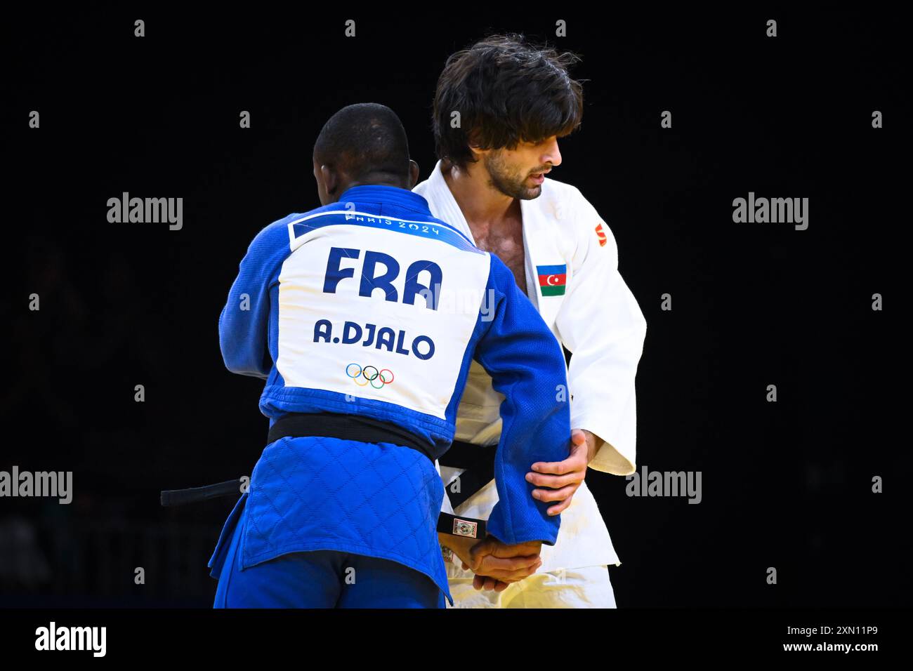 Alpha Oumar Djalo ( FRA ) vs Zelim Tckaev ( AZE ), Judo, Men -81 kg ...