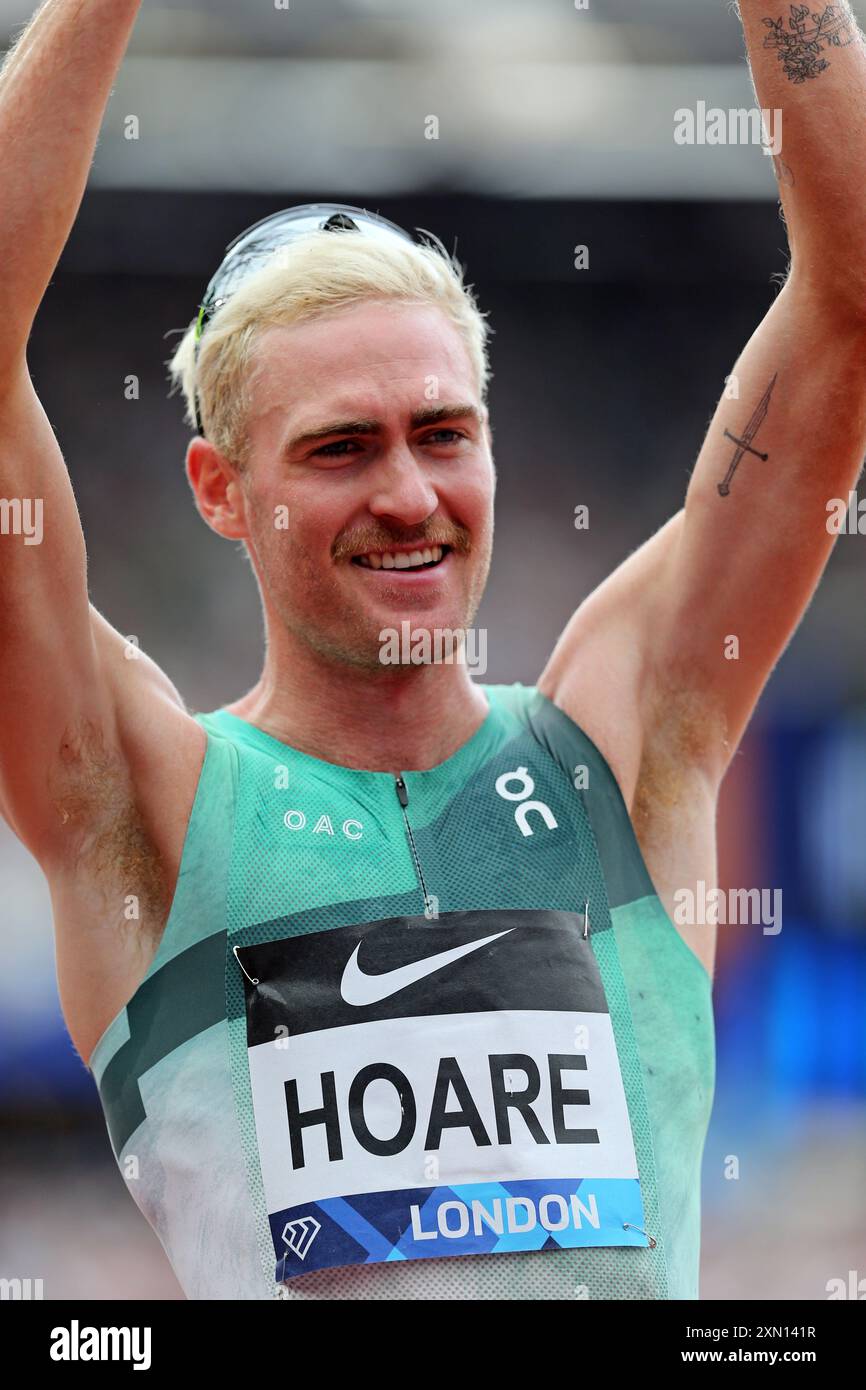 Oliver HOARE (Australia), after winning in the Emsley Carr Mile Final ...