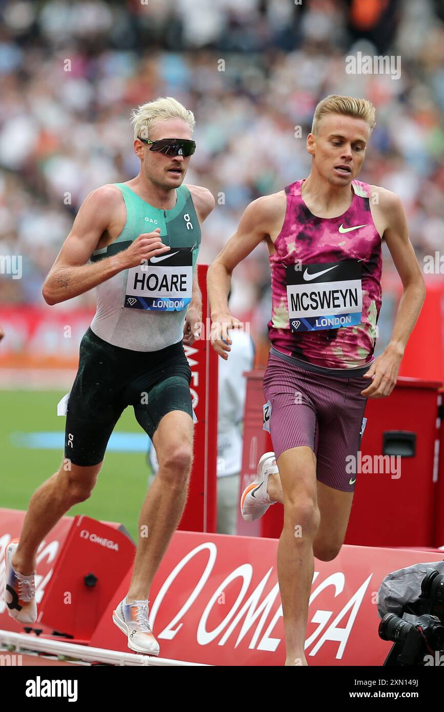 Stewart McSWEYN (Australia), Oliver HOARE (Australia), after winning in ...